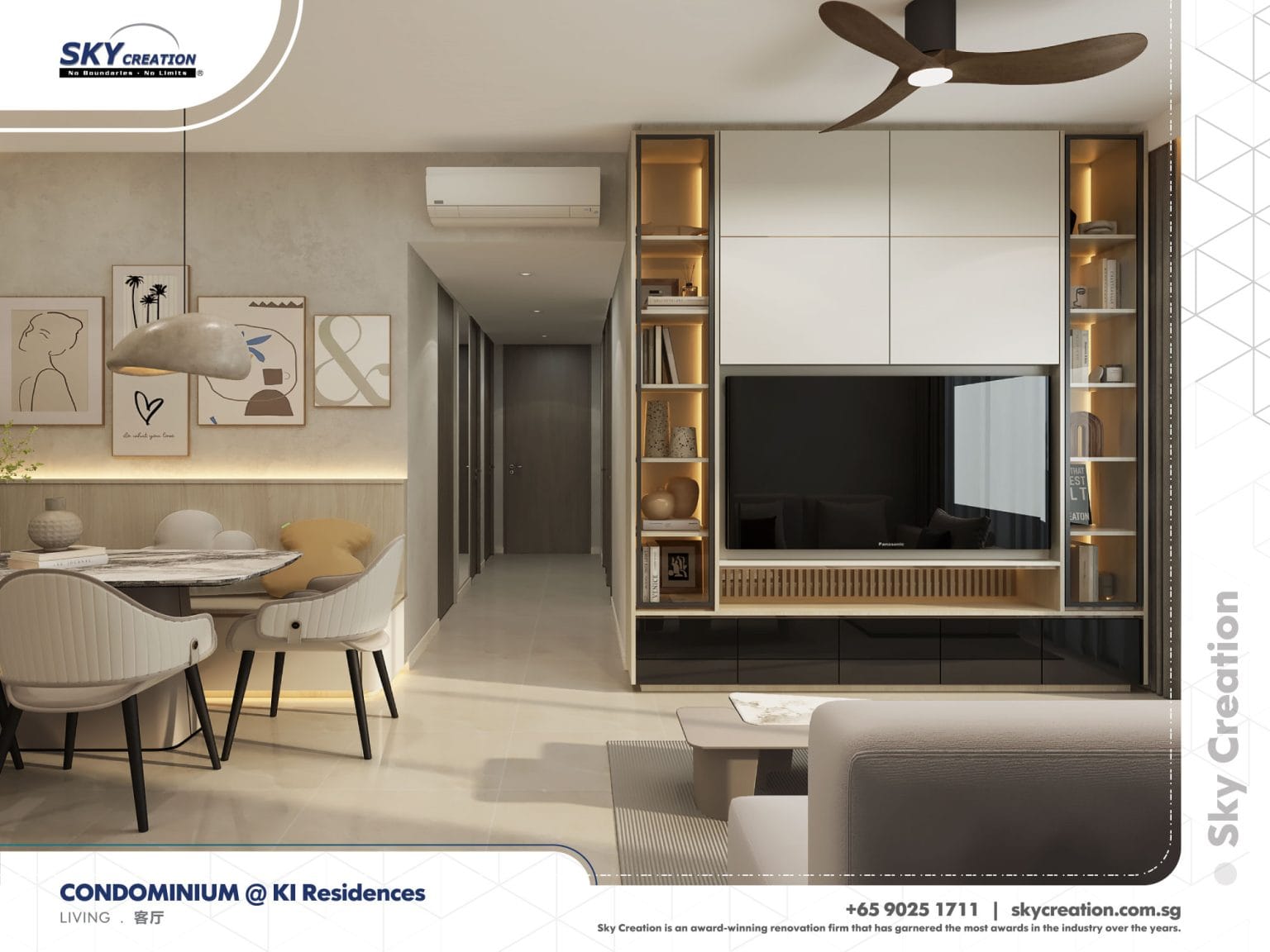 Condo @ Ki Residences - TARA DESIGN
